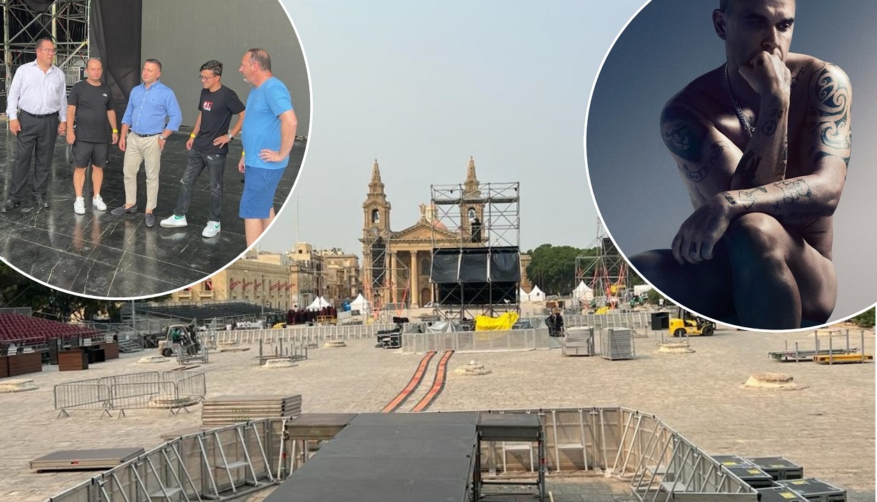Around 20,000 to attend Robbie Williams concert at the Granaries ...