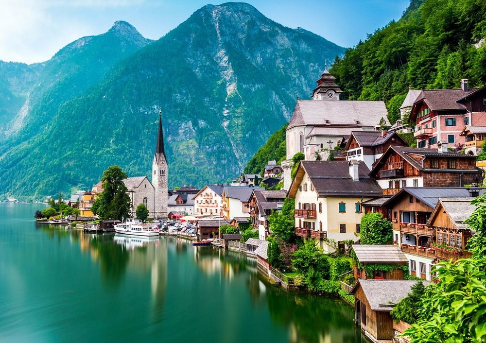 Residents in Austrian village protest to complain against too many ...