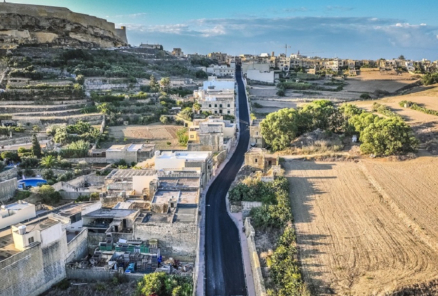 Tinbena mill-ġdid Triq l-Imgħallem fir-Rabat, Għawdex - TVMnews.mt