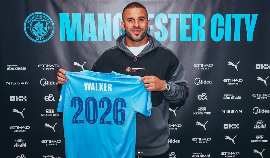 Walker iġedded b'sentejn il-kuntratt tiegħu mat-treble winners - TVMnews.mt