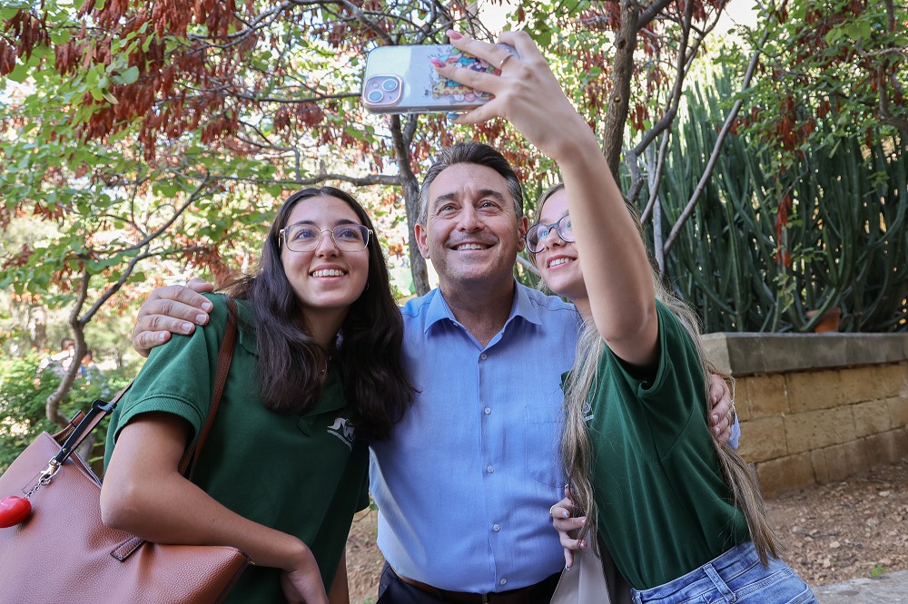 PN Leader Bernard Grech attends Freshers' Week at the University of ...