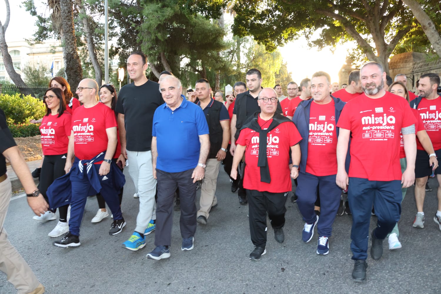 First "Walk with the President" in aid of MCCF 'a success' - TVMnews.mt