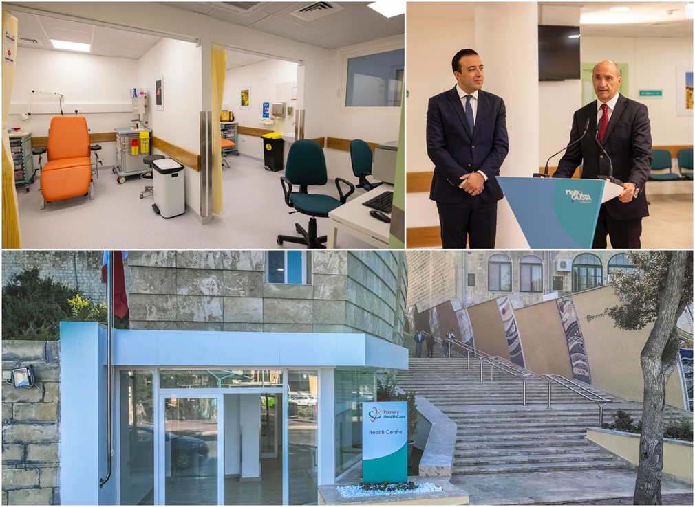Inawgurat iċ-Ċentru tas-Saħħa l-ġdid tar-Rabat Għawdex - TVMnews.mt