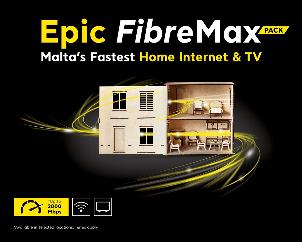 Epic launches Next-Gen Connectivity with its FibreMaxPack - TVMnews.mt