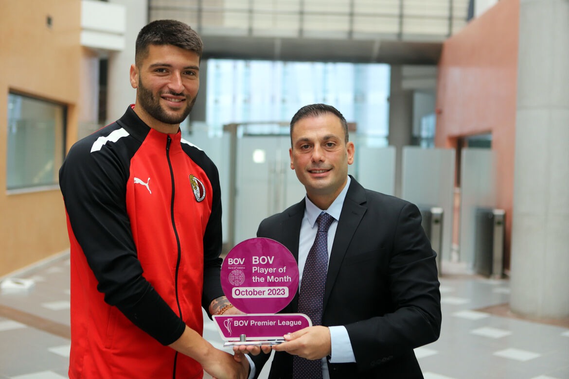 Luke Montebello jirbaħ l-unur tal-BOV Plejer tax-Xahar għal Ottubru ...