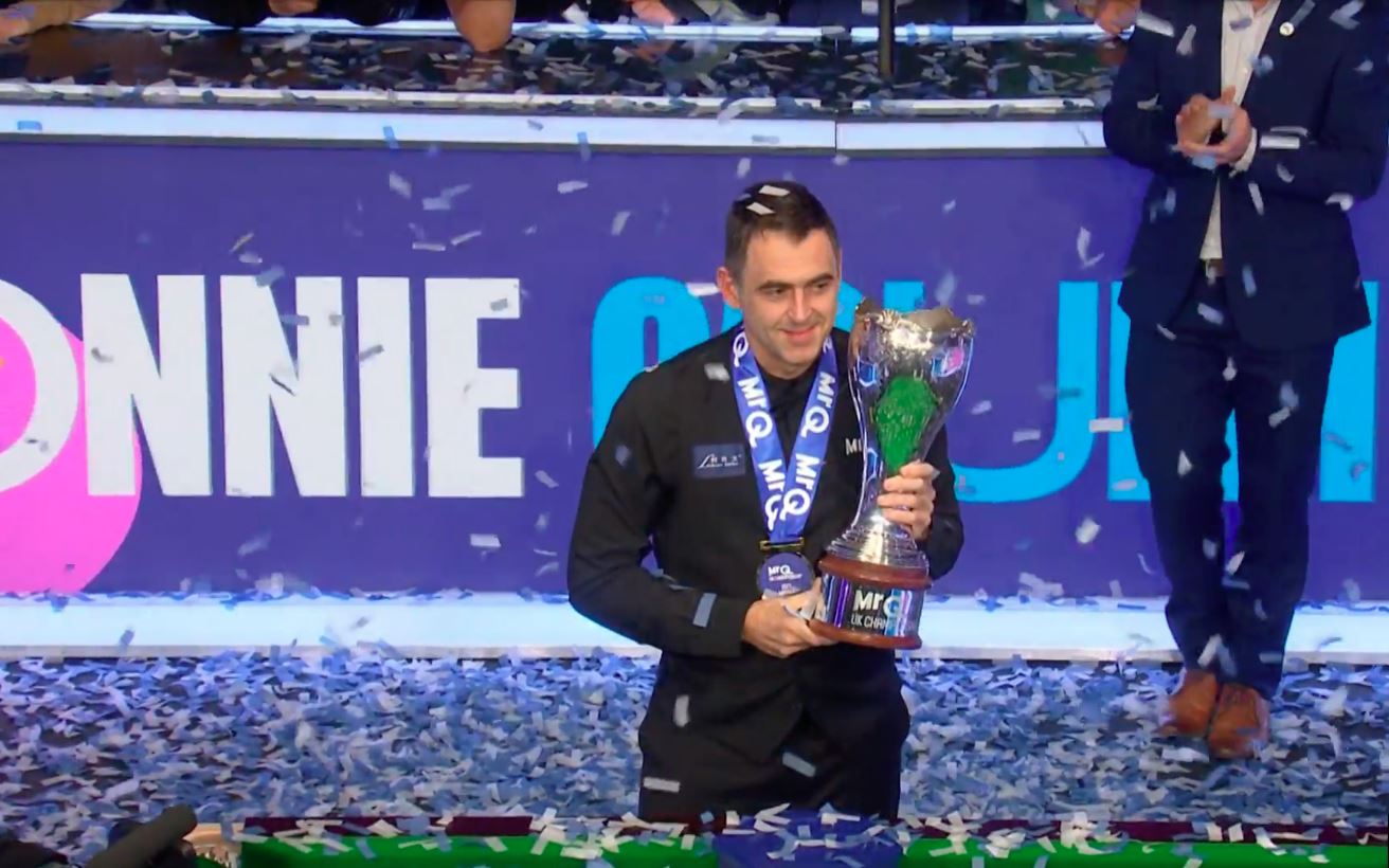 O'Sullivan jirbaħ il-UK Championship għat-tmien darba - TVMnews.mt