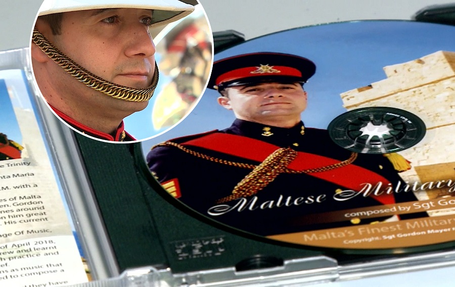 See: Maestro and AFM Sergeant with an album of military marches ...