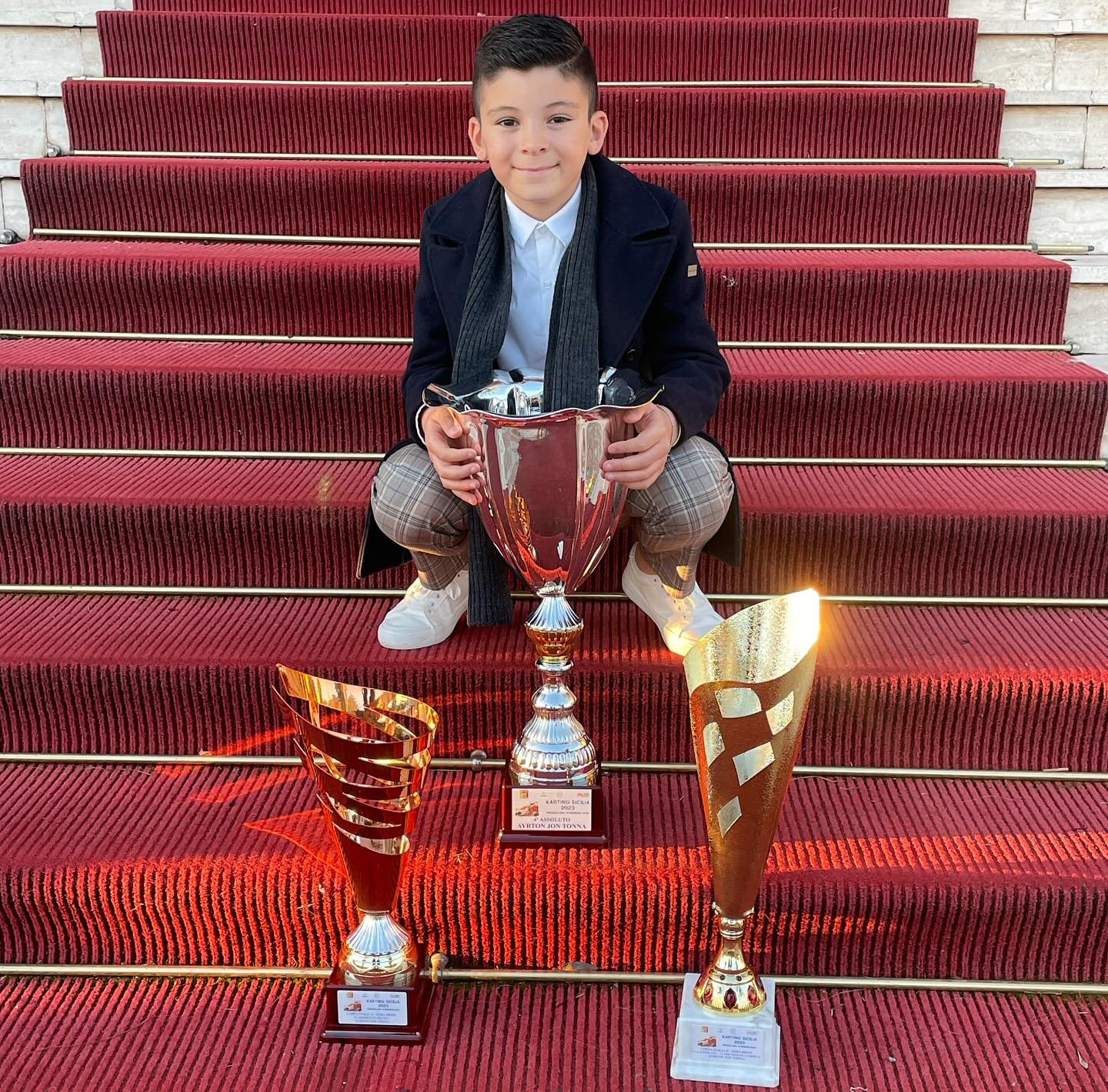 Ayrton Jon Tonna inkurunat champion fil-kategorija ta' taħt l-10 snin ...