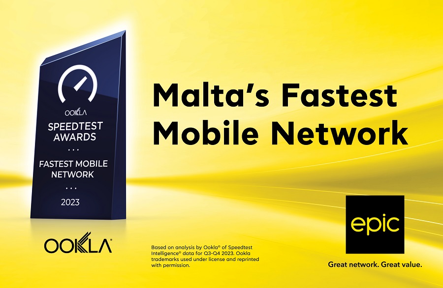 Epic's New Network confirmed as Malta's Fastest by Ookla - TVMnews.mt