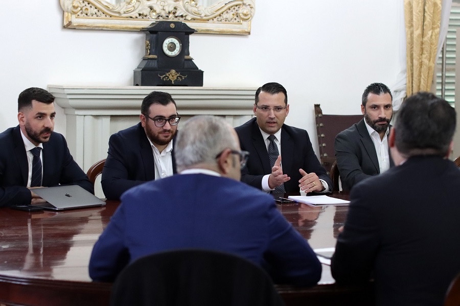 Minister Jonathan Attard in meeting with Chamber of Advocates and Legal ...
