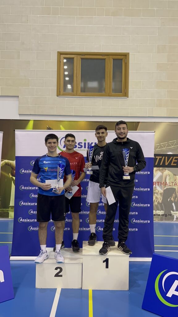 Sam Cassar jibbrilla fil-Kampjonati Nazzjonali tal-Badminton - TVMnews.mt