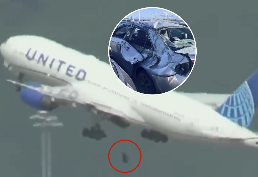 Watch: Plane loses wheel after take-off in San Francisco - TVMnews.mt