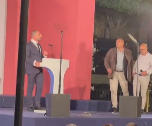 Il-Kap tal-Partit ABBA jinterrompi d-diskors tal-PM fl-okkażjoni ta ...