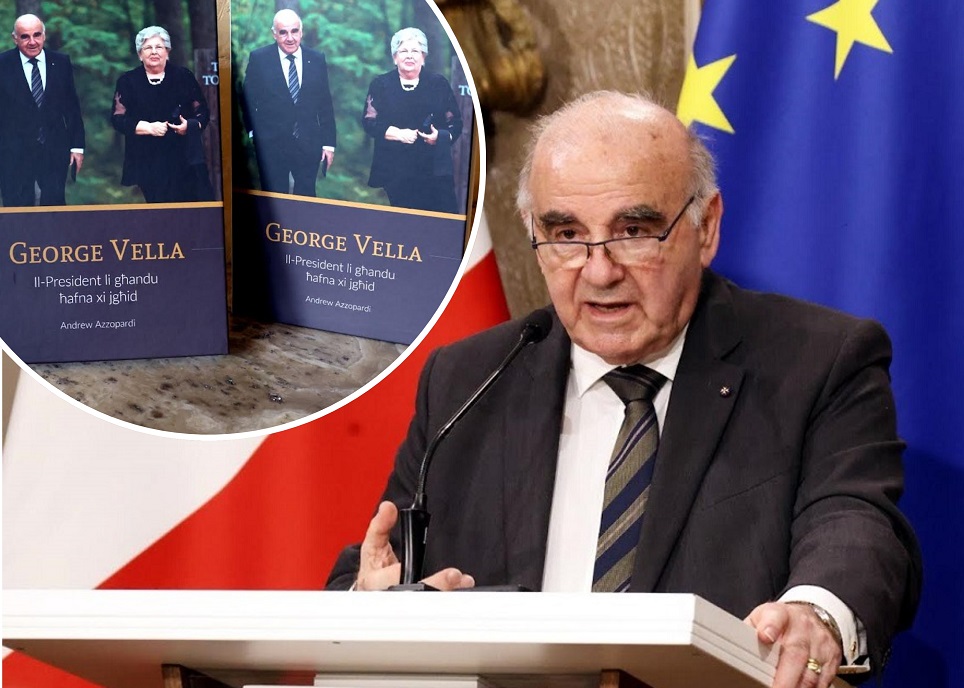 President George Vella's biography launched - TVMnews.mt