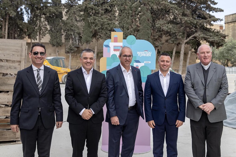 Parking close to Rabat church will be transformed into open space for ...