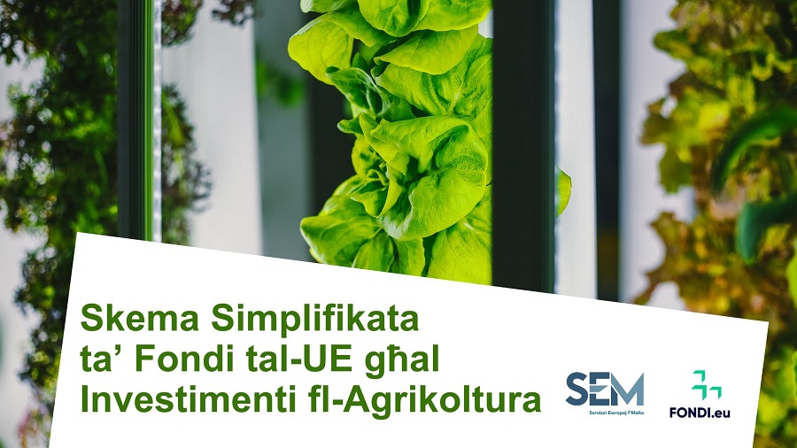 Skema ta' fondi tal-UE simplifikata għall-investimenti fl-agrikoltura ...