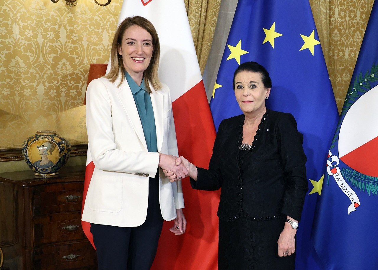 President Myriam Spiteri Debono welcomes President of European ...
