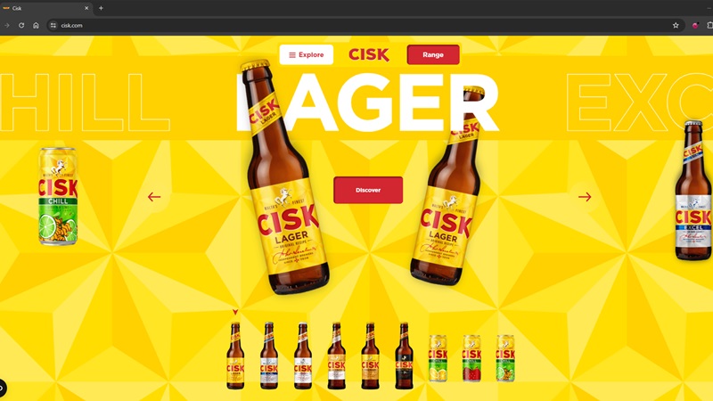 New website for iconic Maltese beer brand Cisk - TVMnews.mt