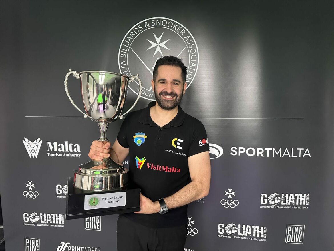 Aaron Busuttil huwa ċ-champion nazzjonali tas-snooker - TVMnews.mt