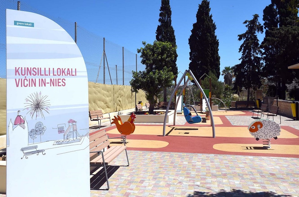 New playground for Burmarrad families - TVMnews.mt