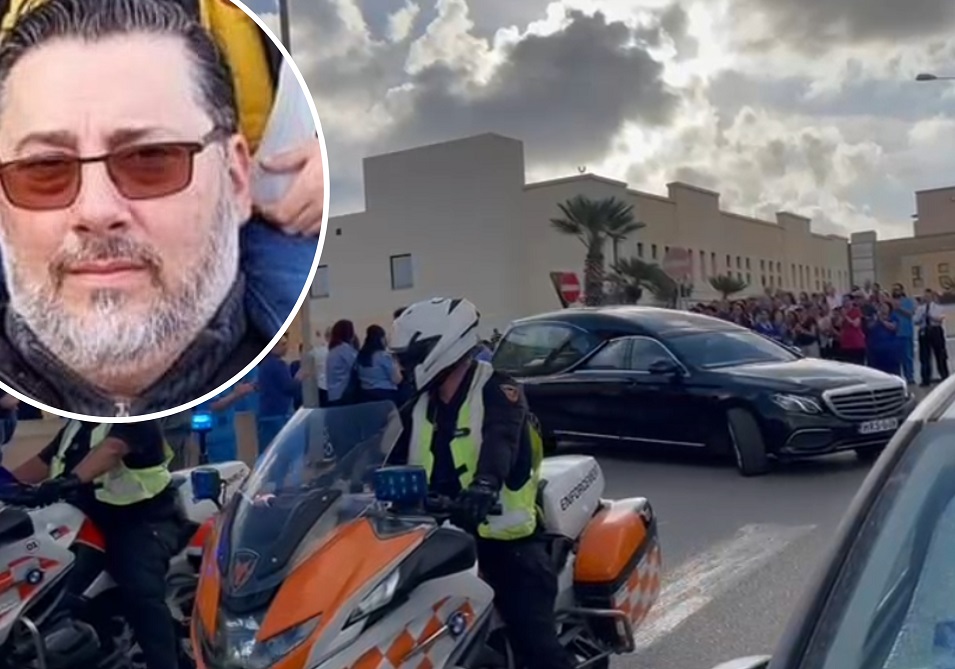 WATCH: Colleagues bid last farewell to Joseph Grech near Mater Dei ...