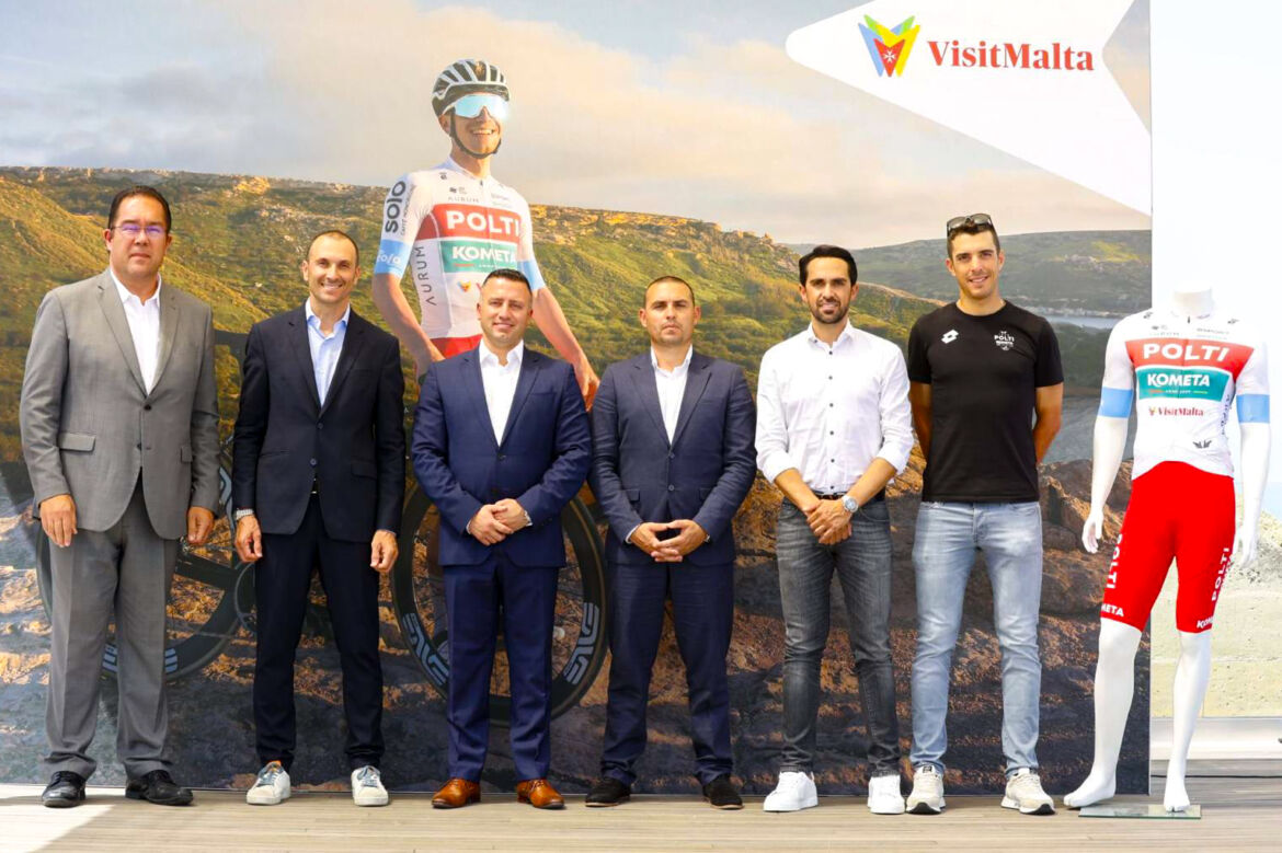 VisitMalta sponsor tat-tim immexxi mill-Fondazzjoni Contador u Ivan ...