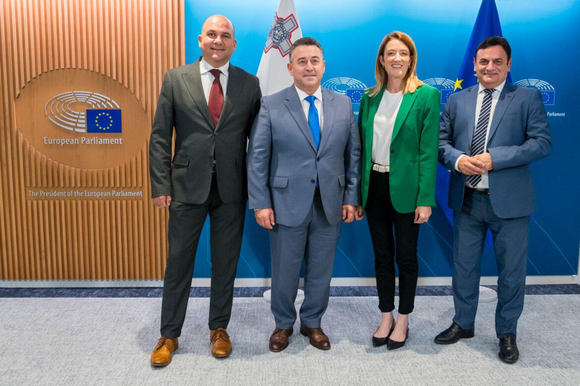 PN Leader meets PN MEPs in Brussels - TVMnews.mt
