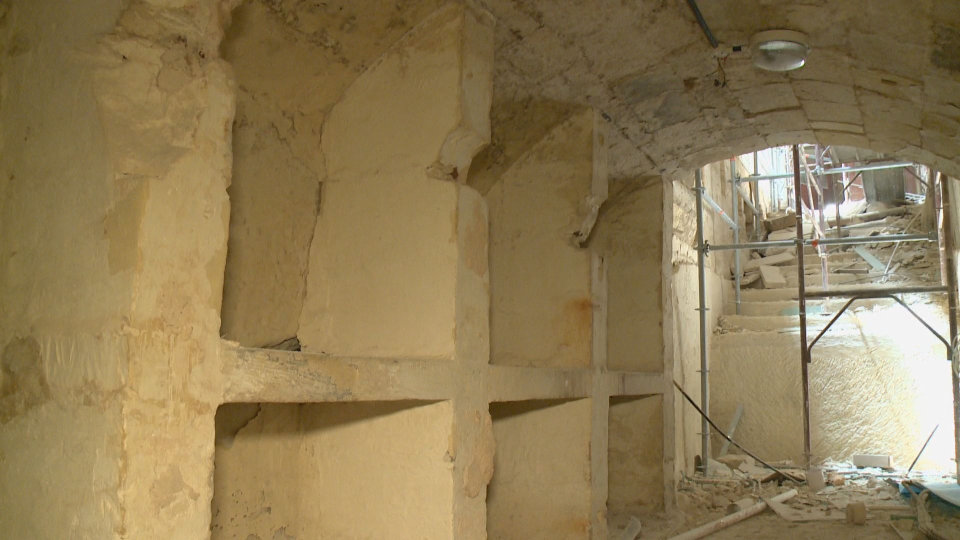 Exploring Grand Master's Palace subterranean chambers - TVMnews.mt