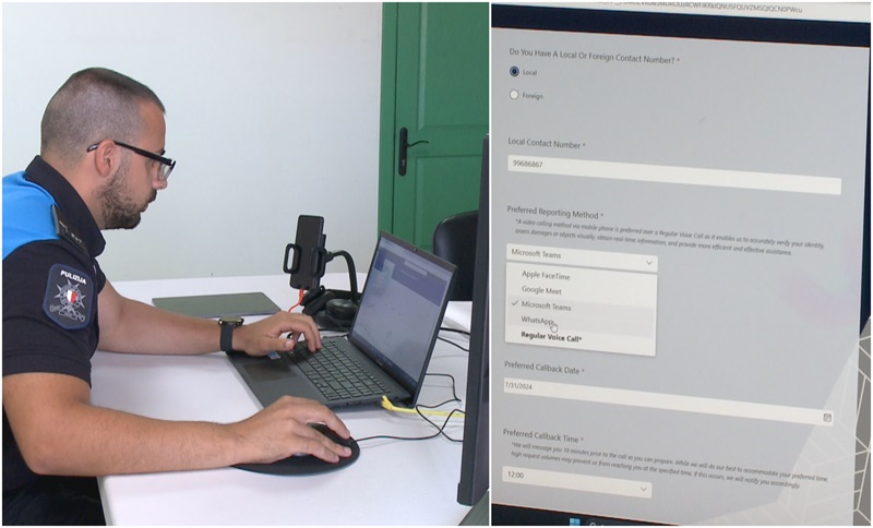 The public can now file a police report online - TVMnews.mt