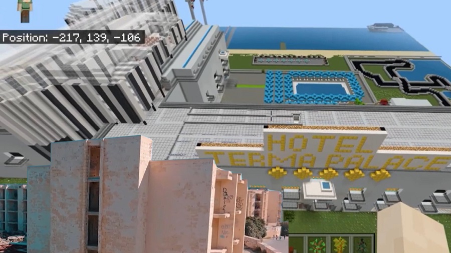 Watch: Jerma Hotel given new lease of life through Minecraft game ...