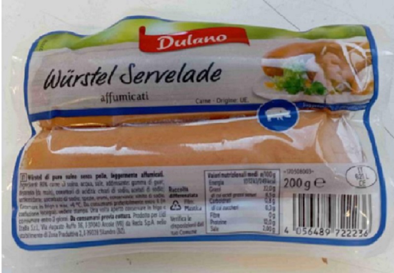 Health warning: Smoke Wurstel Servelade sausauges contain traces of ...