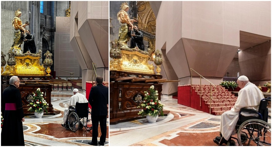 Pope stops prayer to pay tribute to San Gejtanu - TVMnews.mt