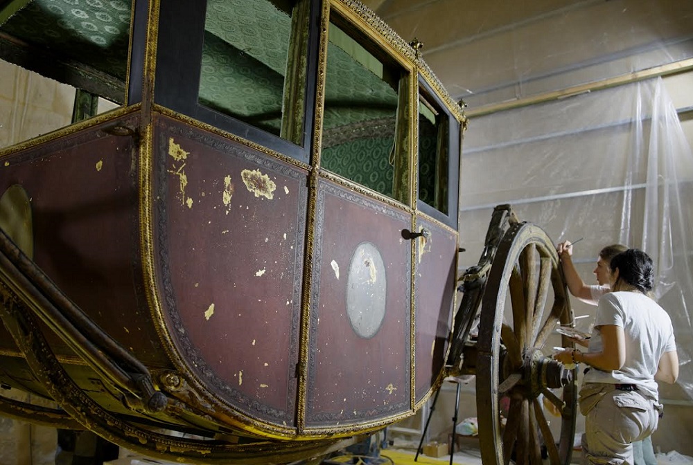 Grand Master's 'karozzella' is being restored following insects ...