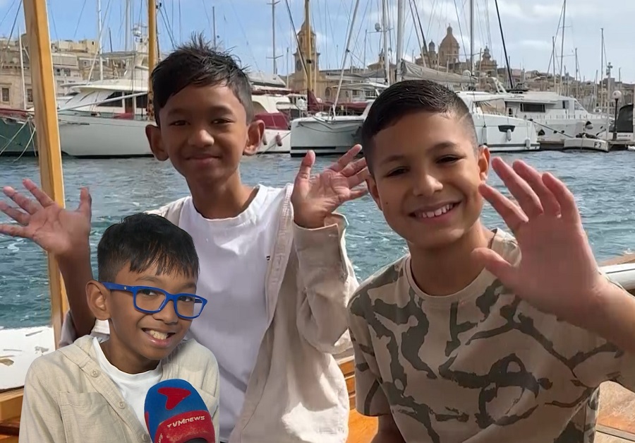 Junior Eurovision: Ramires gives Italian singer tour of Malta - TVMnews.mt