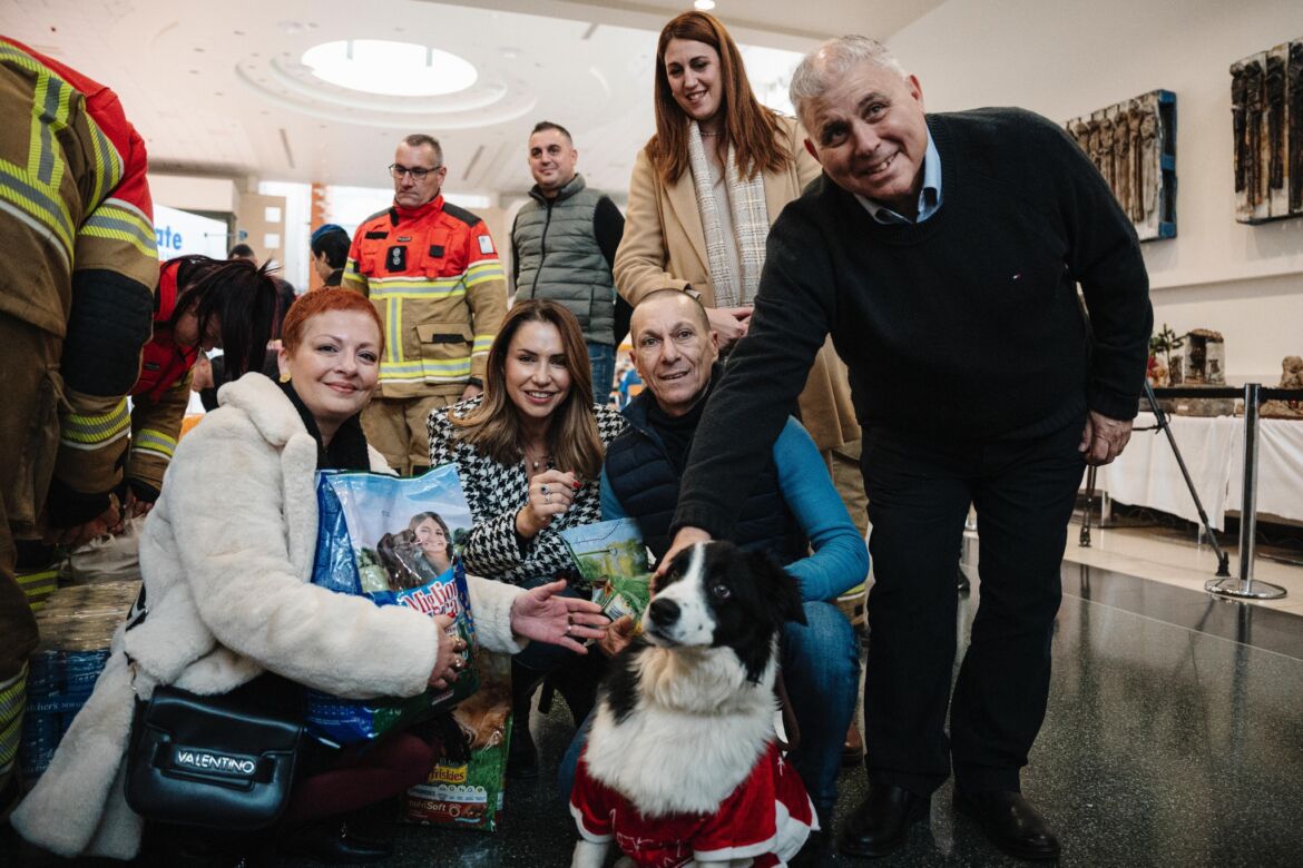 Lydia Abela and Jake Vella's family collect and distribute food for ...