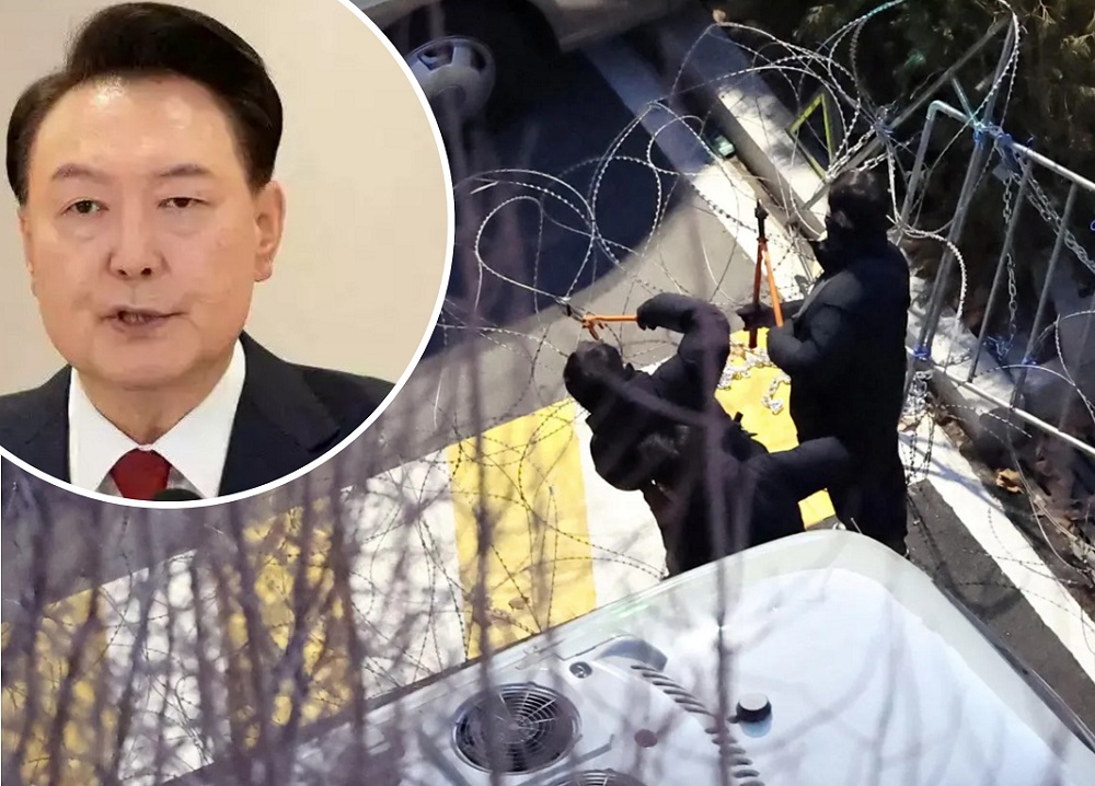 South Korea's President arrested after 12 days locked inside his home ...