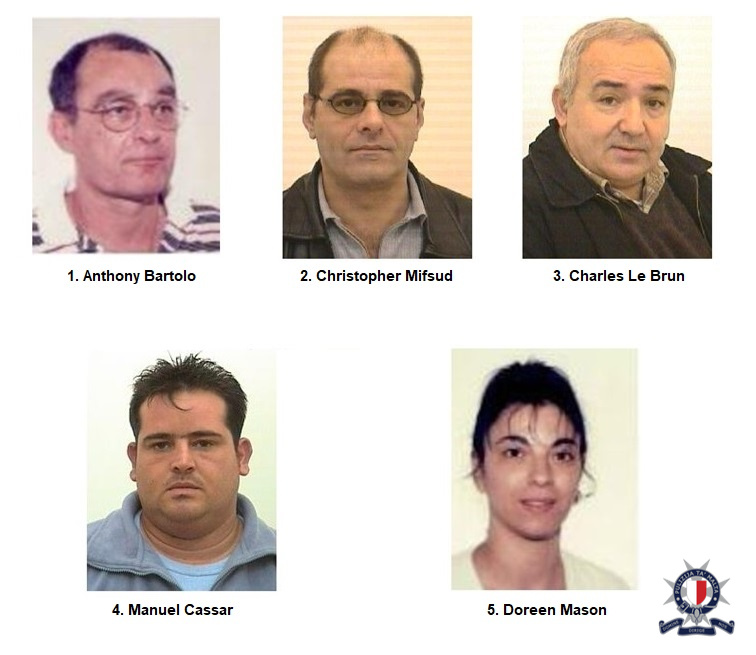 5 persuni mfittxija b’ordni tal-Qorti - TVMnews.mt