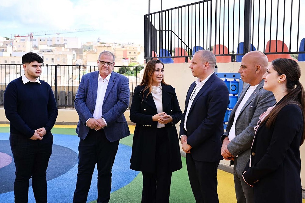 Ġnien f’Bormla rinovat biex ikun attrezzat għal tfal b'abbiltajiet ...