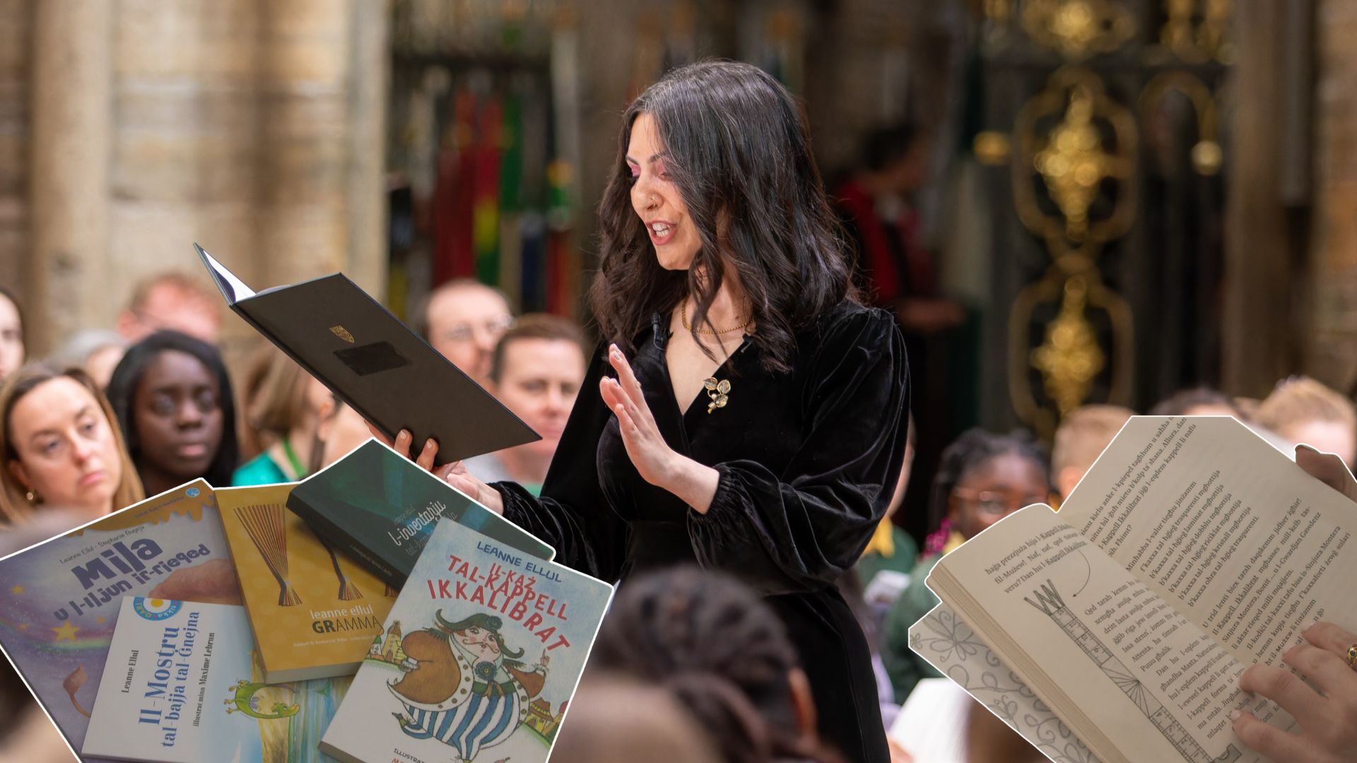 ""I write for the girl inside me". - Leanne Ellul reads poem at ...