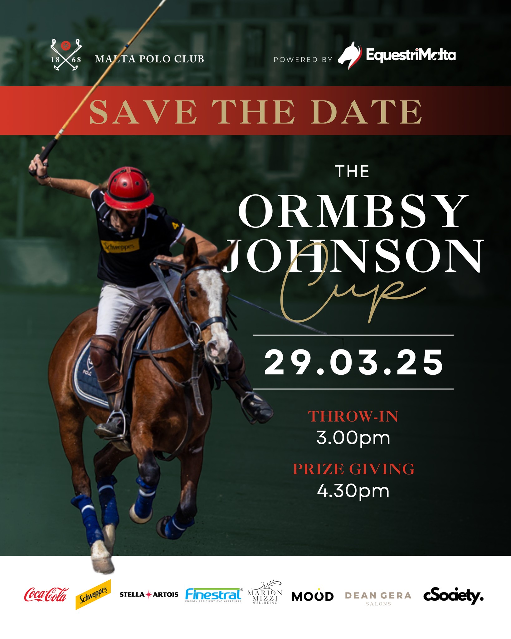 Il-Malta Polo Club se torganizza The Ormsby Johnson Cup - TVMnews.mt