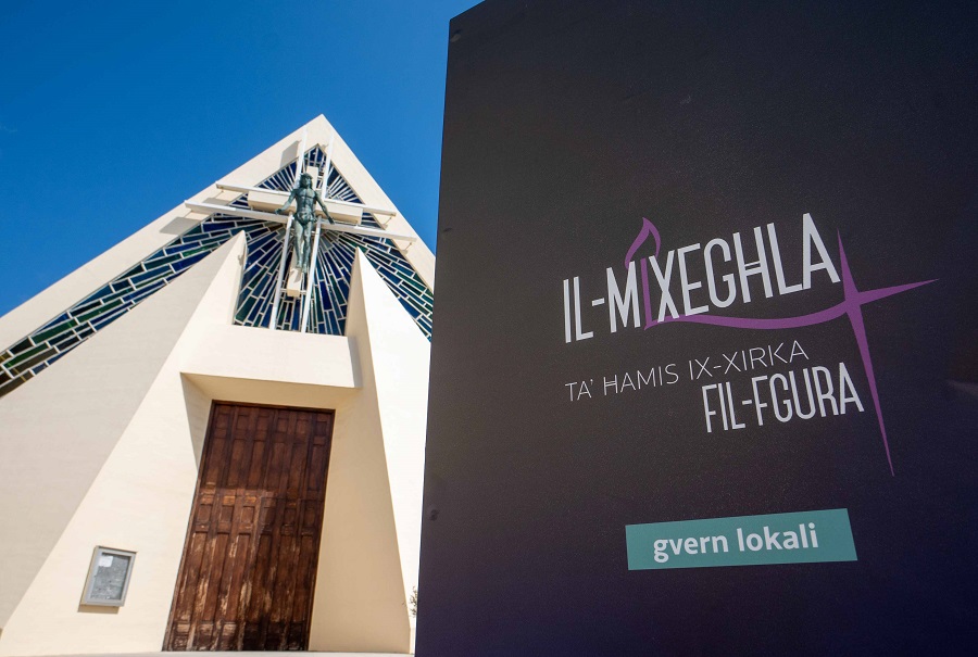 Annual Maundy Thursday illumination in Fgura - TVMnews.mt