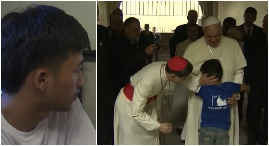 Youth cherishes Pope's embrace 10 years ago in the Philippines - TVMnews.mt