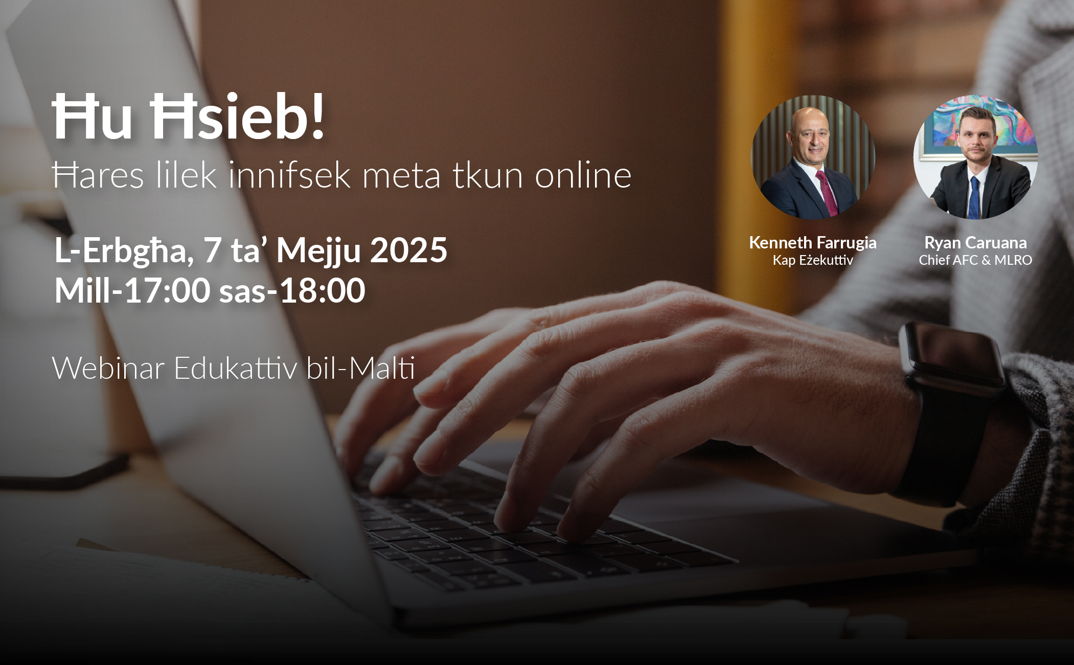 Il-BOV jorganizza webinar pubbliku dwar scams u phishing - TVMnews.mt