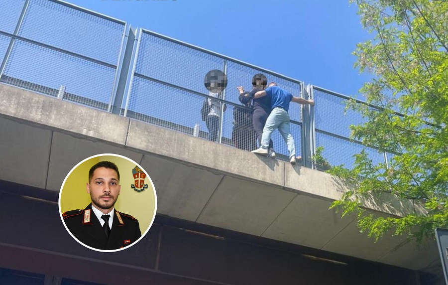 Italy: Off-duty policeman saves woman attempting suicide - TVMnews.mt