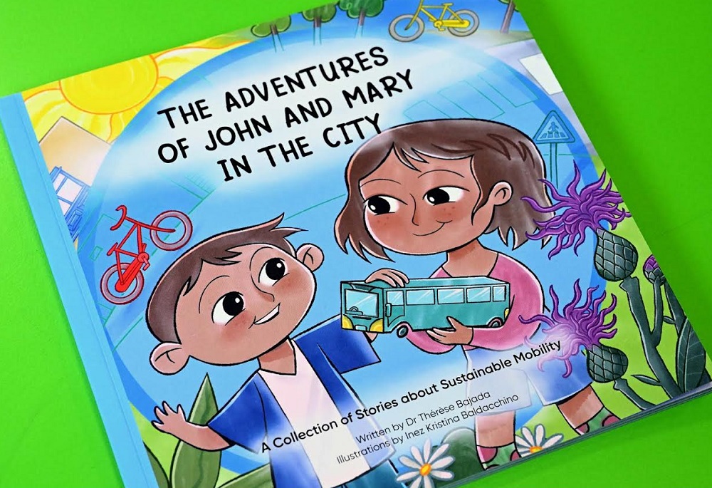 Book for children on sustainable mobility launched - TVMnews.mt