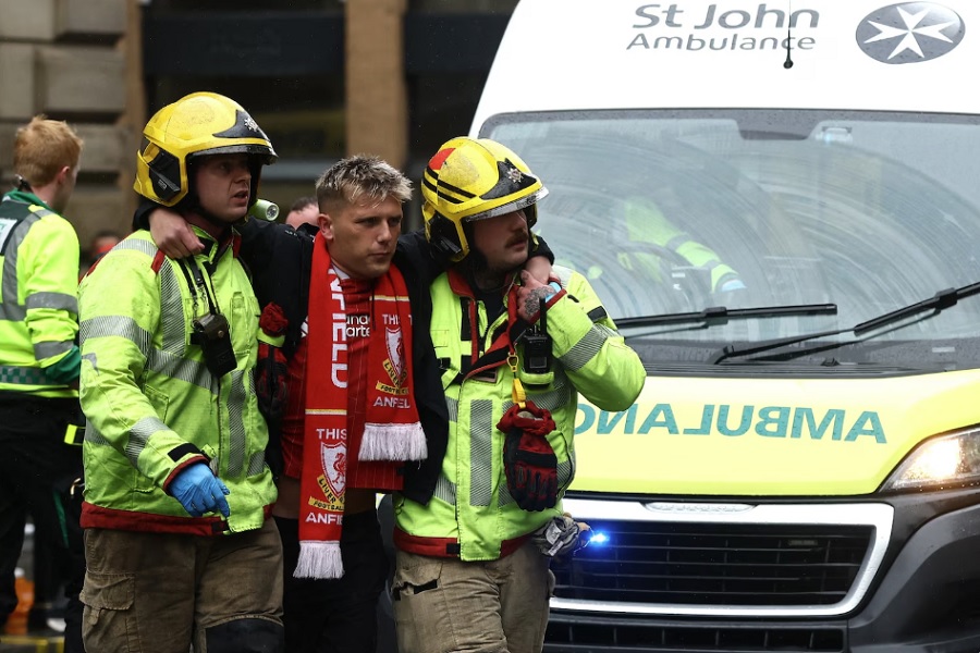 In Liverpool: 47 injured, two seriously, during an incident in a ...