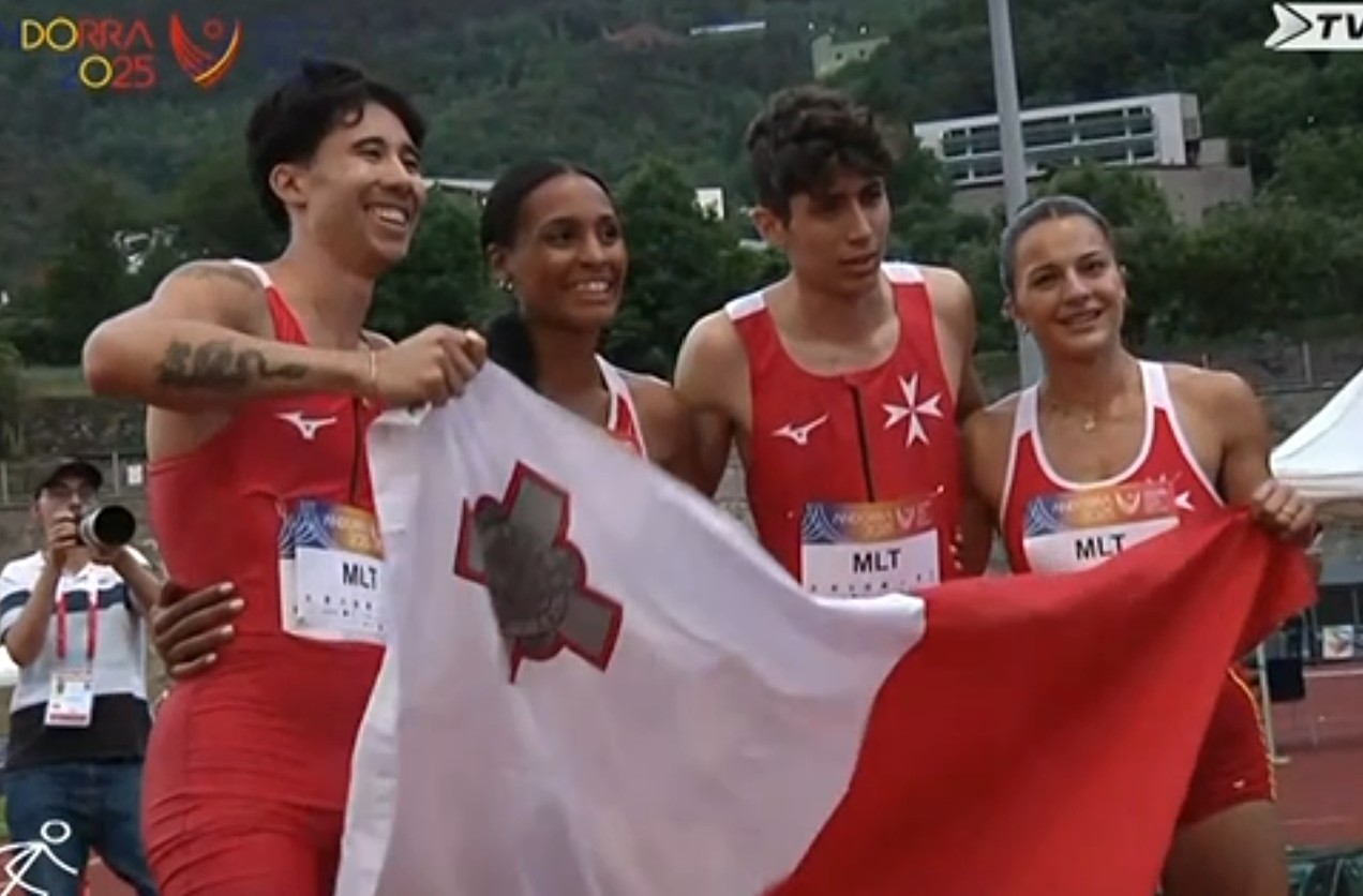 Fidda fil-4x400m mixed relay għall-Maltin - TVMnews.mt