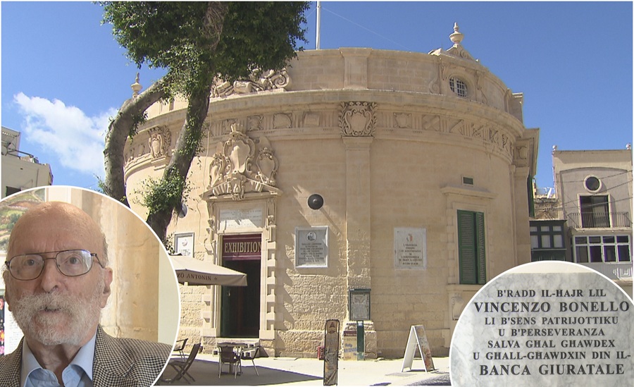 Ġieħ lil Vincenzo Bonello - salva l-Banca Giuratale tar-Rabat Għawdex ...
