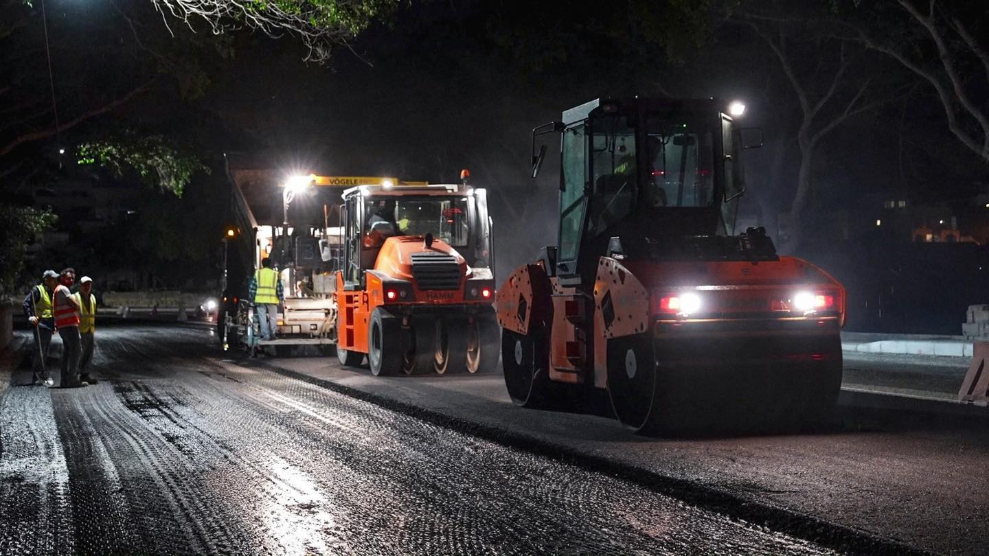 Infrastructure Malta completed the majority of works at night of its ...