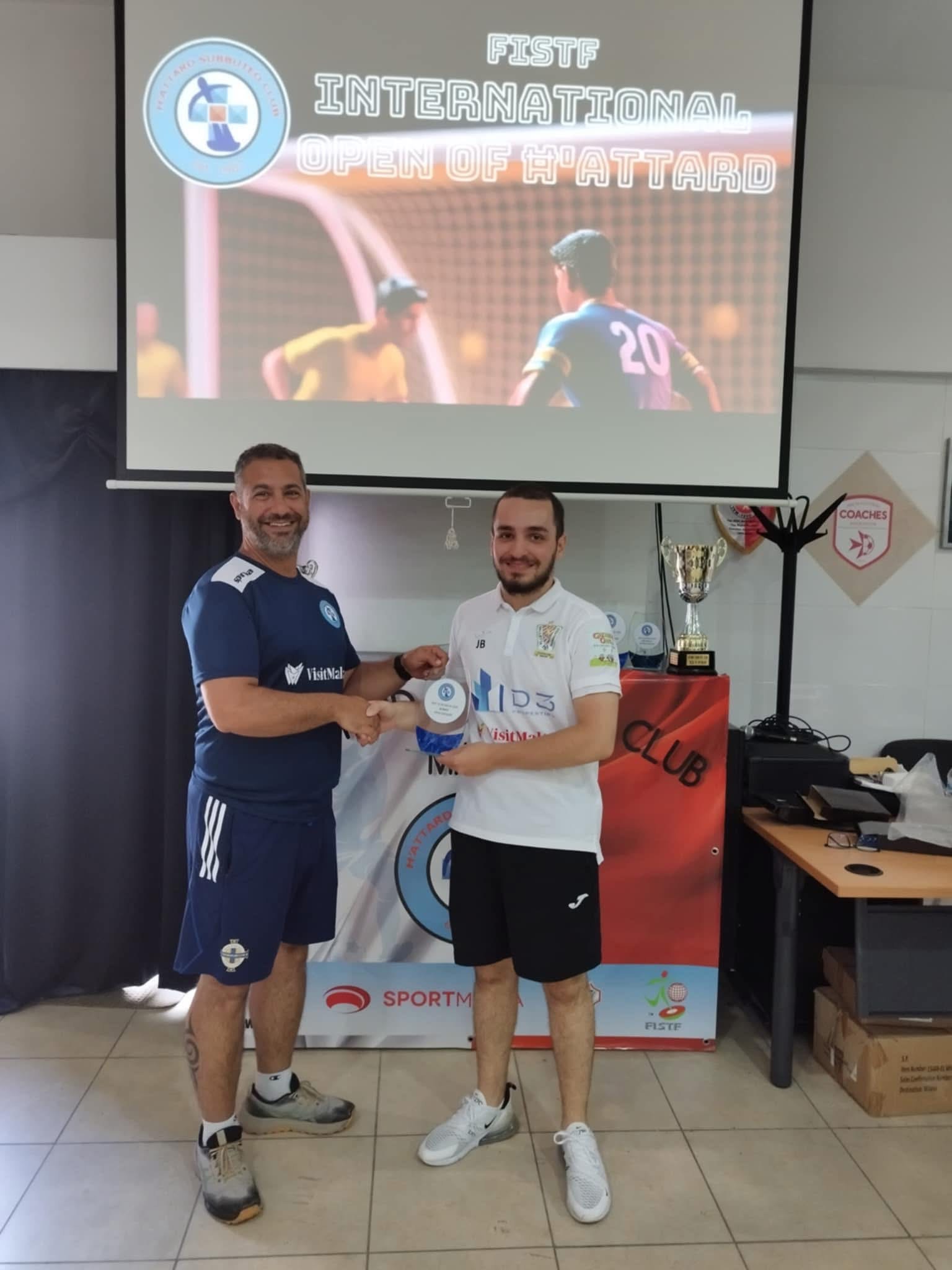 Balzan, Aquilina u Farrugia Randon rebbieħa fl-Open Internazzjonali ta ...